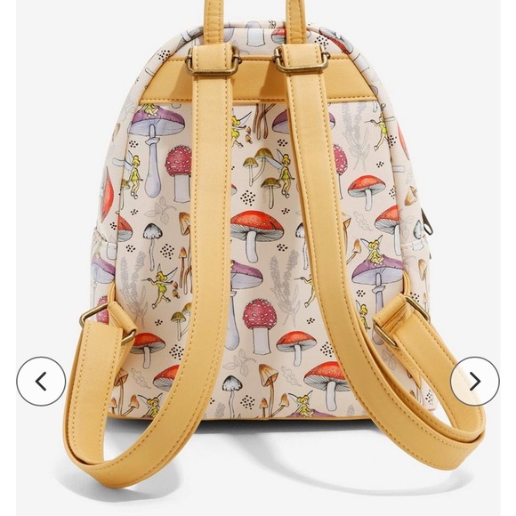 Loungefly | Bags | Loungefly Disney Peter Pan Tinkerbell Mushroom Mini ...